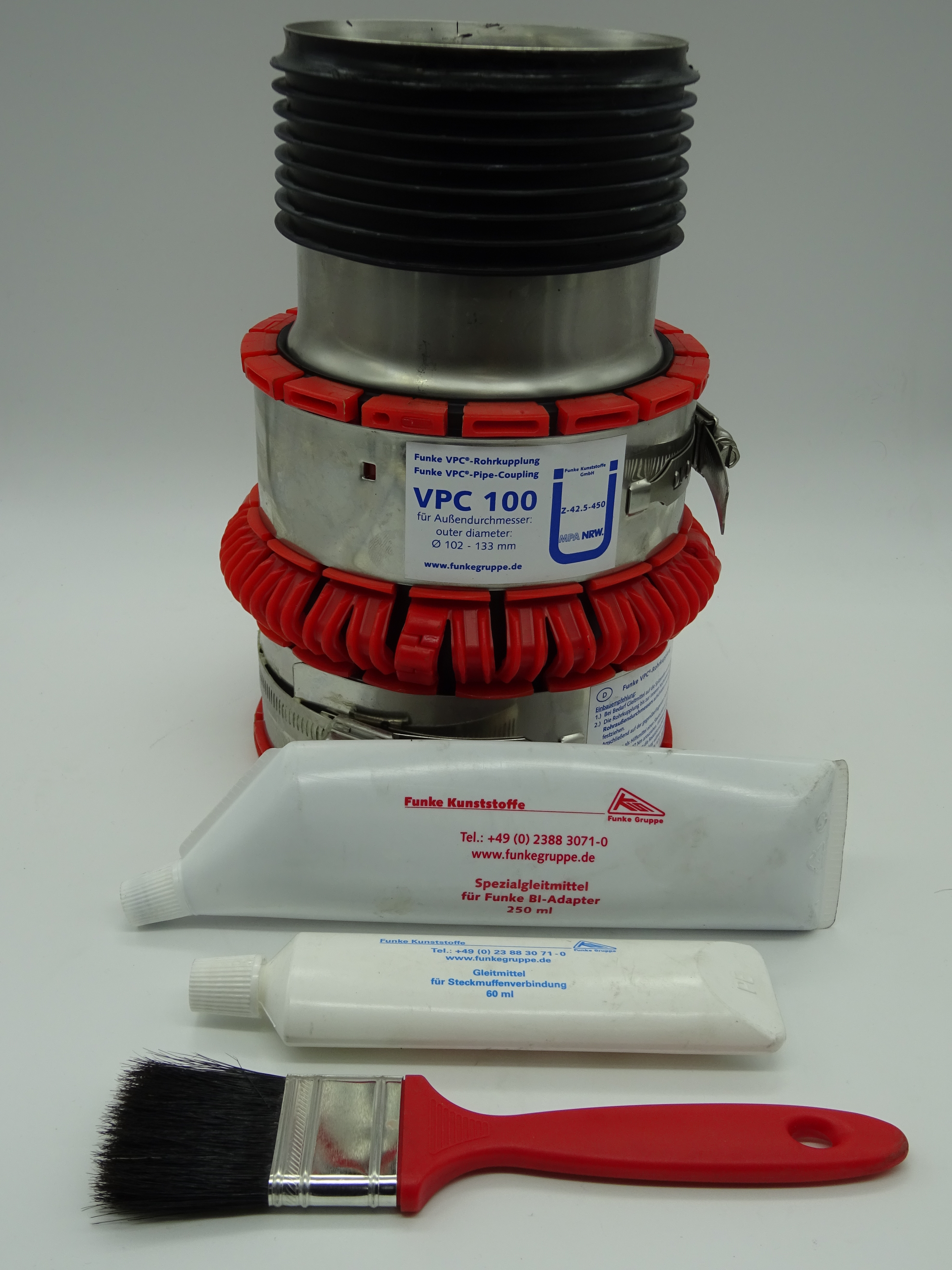 BI-ADAPTER BIA100S DN 100 MIT VPC 100 - Steinzeug / VPC / Awadock ...